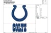 Indianapolis-Colts Football Embroidery files, Colts NFL Logo Embroidery ...