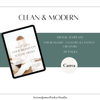 Clean & Modern ebook template - Payhip