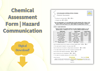 Chemical Assessment Form | Hazard Communication