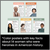Influential Women Posters Women's History Month Leaders Activists