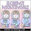 Florence Nightingale Writing Craft Women's History Month Activity