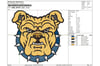North Carolina A&T Aggies Ncaa Mascot Logo Embroidery, NCAA North ...