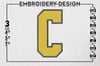 CSU Eagles C Word Logo Emb Files, NCAA Coppin State Eagles Team ...