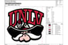 NCAA UNLV Rebels Logo Machine Embroidery Files, NCAA UNLV Rebels Team ...
