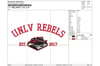 UNLV Rebels Est 1957 Logo Embroidery Designs, NCAA UNLV Rebels Team ...