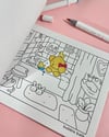 Pom Pom & Friends Coloring Book Volume 1 (PRE-ORDER 1 WEEK)