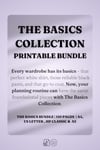 The Basics Collection | Full Planner Bundle | Printables - Payhip