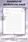 30 Day Journal | 40 Pages | Printable - Payhip