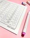 Pom Pom & Friends Coloring Book Volume 1 (PRE-ORDER 1 WEEK)