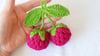 Blueberry Keychain Crochet Pattern - Super Cute Key Charm, Car Charm ...