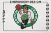 Vintage NBA Boston Celtics Embroidery Design, Boston Celtics Logo ...