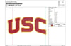 Ncaa USC Trojans Wordmark Machine Embroidery Design Files, Ncaa Logo ...