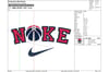 Nike Washington Wizards Embroidery Design Files, NBA Embroidery Files ...