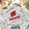 Wisconsin Badgers Wordmark Logo Machine Embroidery Design Files, Ncaa ...