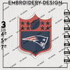 NFL New England Patriots Logo Embroidery Designs, NFL Patriots, NFL ...