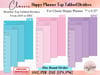 Classic Happy Planner Disc Bound Divider Template,Binder Dividers Cut ...