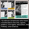 Black History Month Famous African American Trailblazers Posters ...