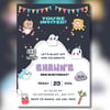 Lankybox Birthday Invitation, lankybox birthday, lankybox invitation ...