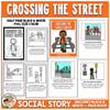 Crossing the Street Social Story Road Safety Awareness for Kids Special Ed