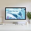 Underwater Baby Shower PowerPoint – Sea Creatures & Beach Birthday ...