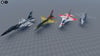 F-16 Pack – 4 Detailed Roblox Fighter Jet Variants