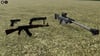 Realistic Weapons Pack – 6 Detailed Models