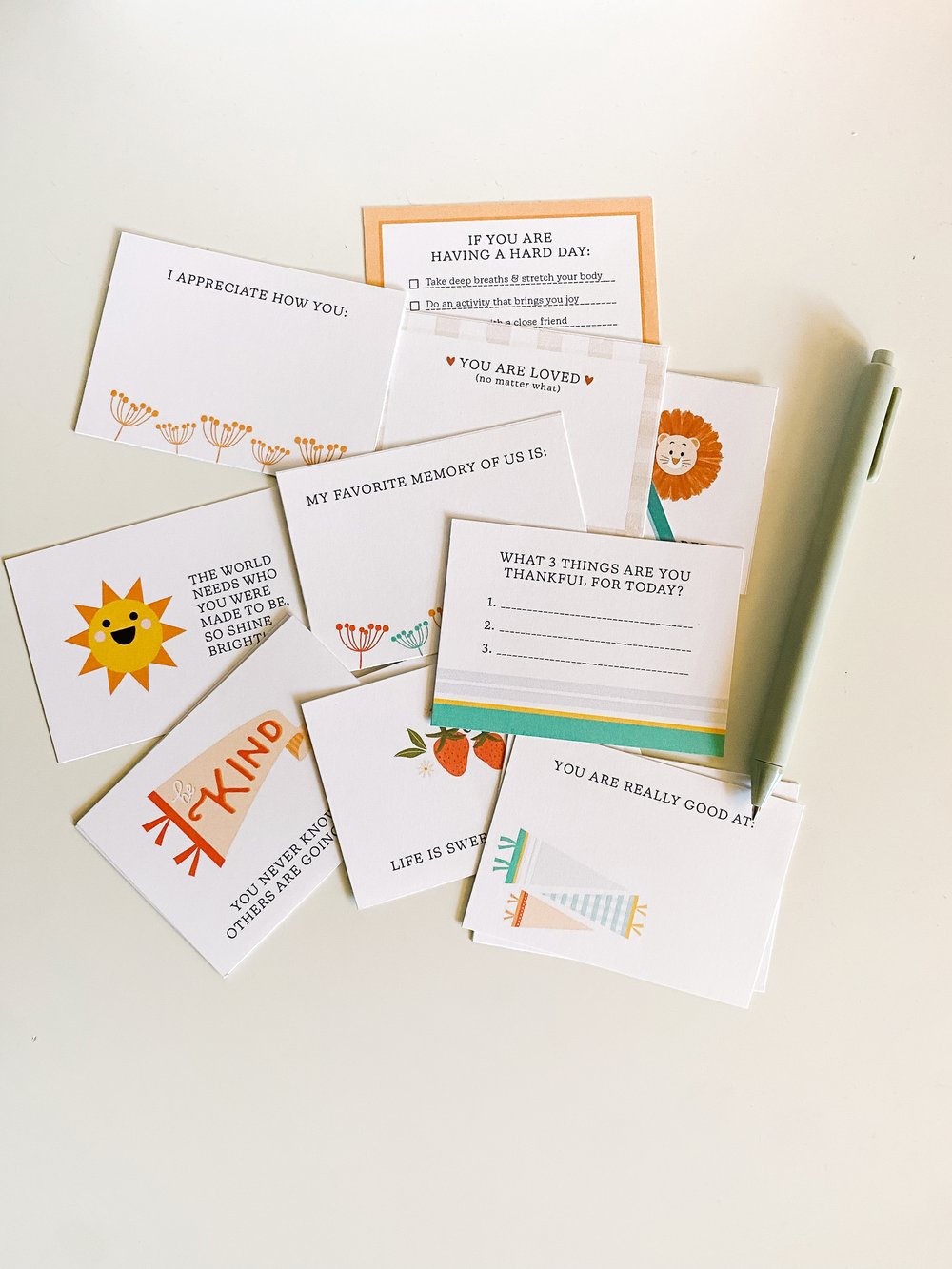 FREE Lunchbox Mini Memo Cards Printable
