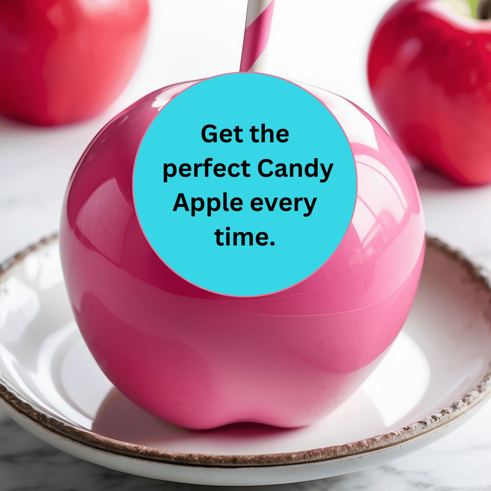 Properly washing your Apples to achieve your perfect Candy Apple