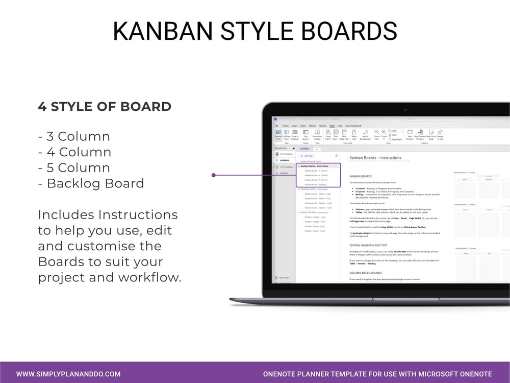 How To Use Kanban in Onenote to Simplify your Workflow