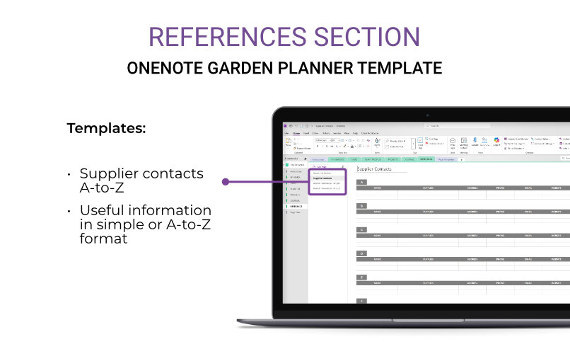 How To Use OneNote As Your Garden Planner