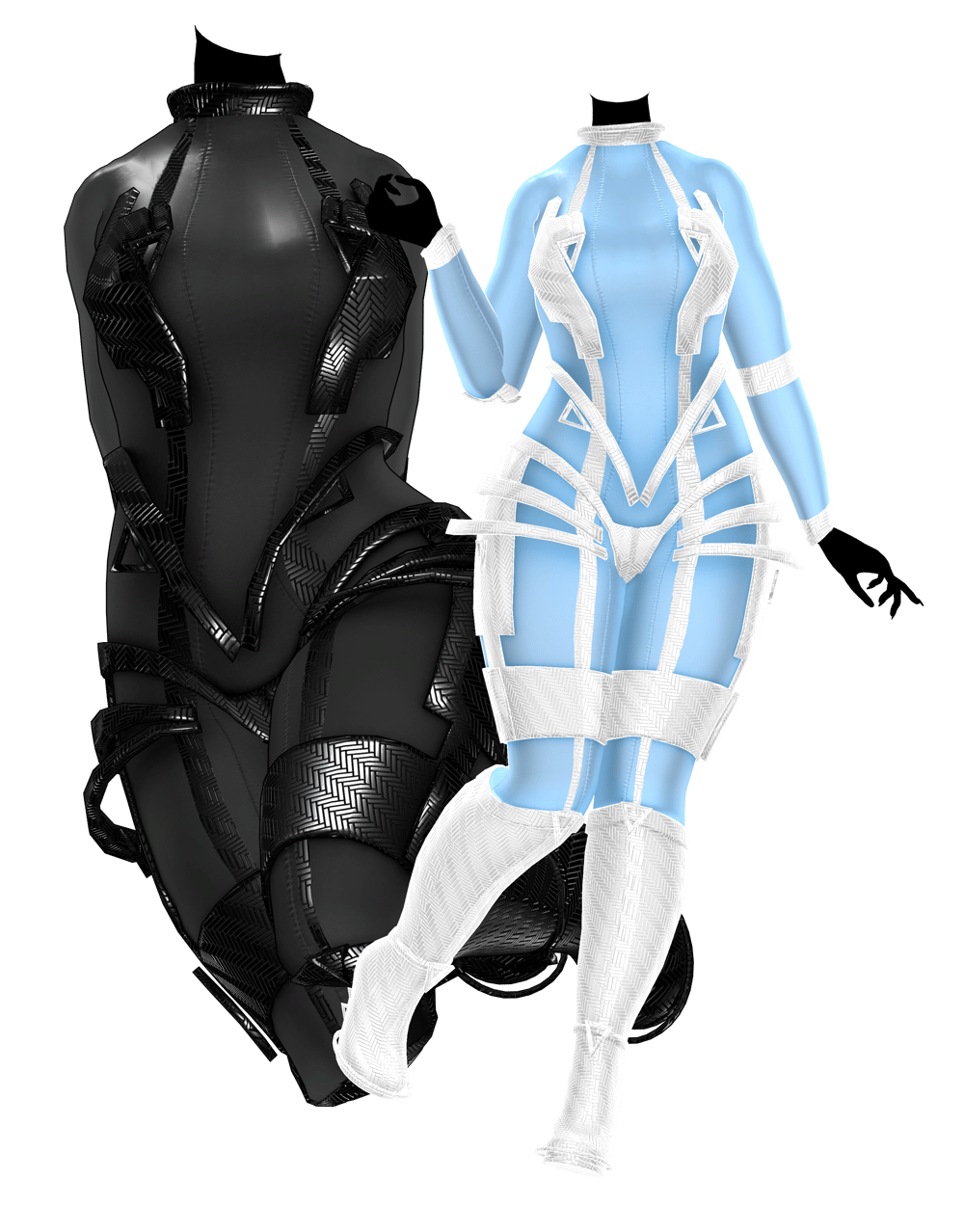 🌐 CYBER TWILIGHT 🌐 Cyber Bodysuit 🌐VrChat Asset