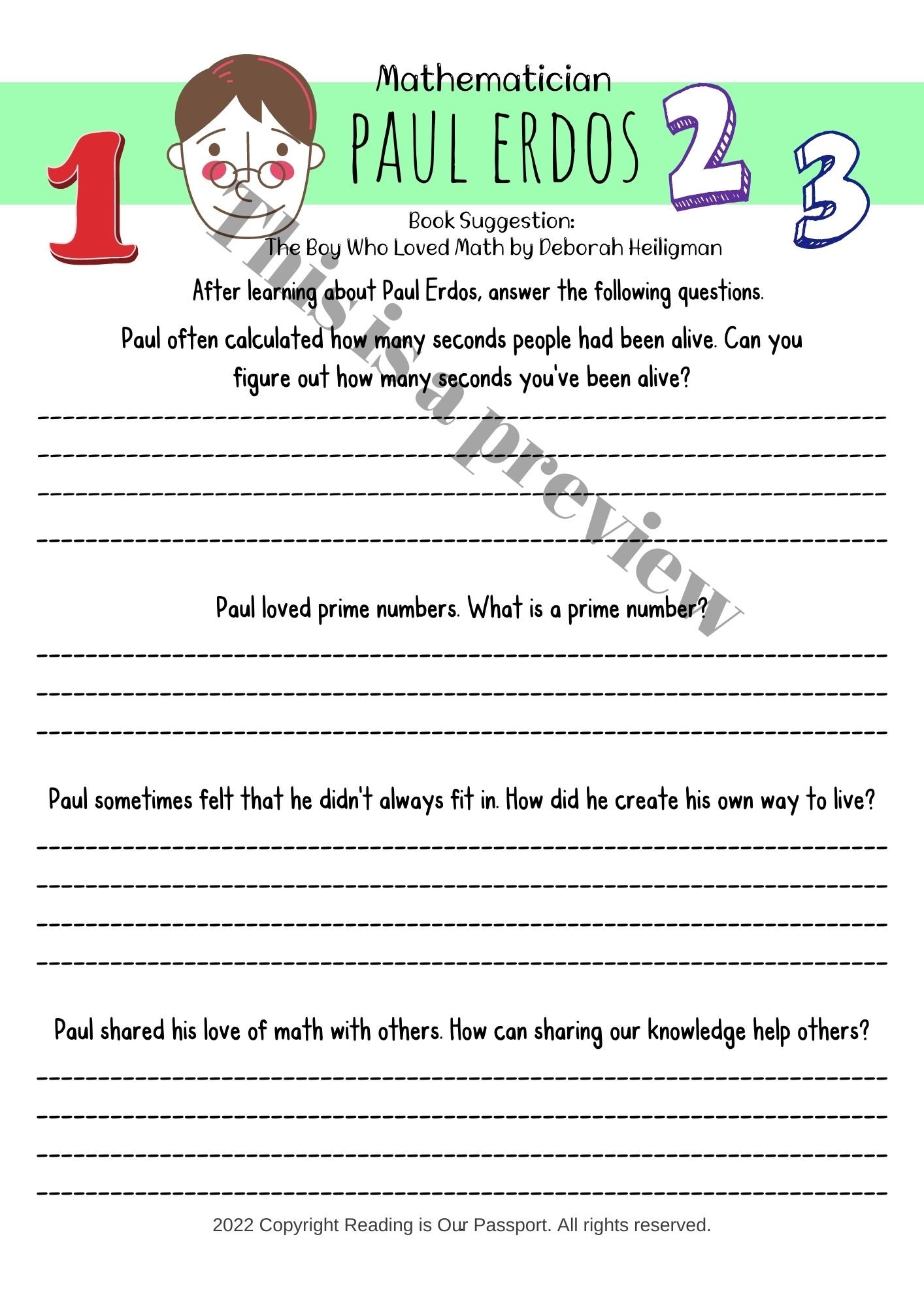 Raye Montague & Paul Erdos Math Bundle - Payhip