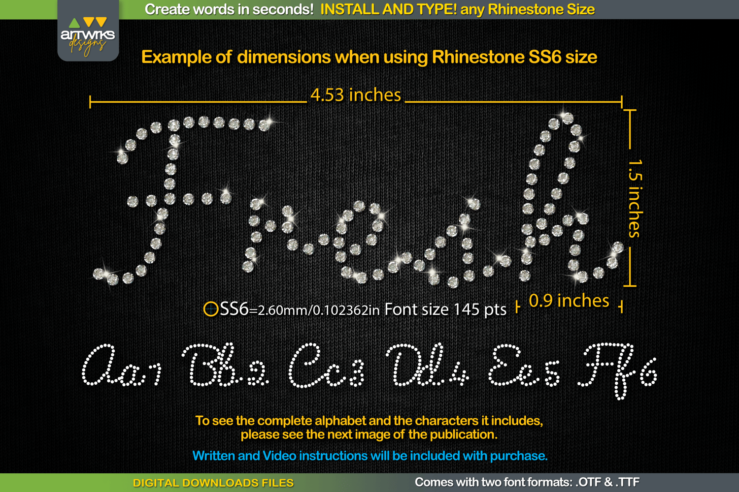 ArtWorks Designs | Digital Download files and tools for crafters ...