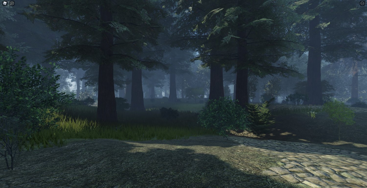 Lush Sci-Fi Forest Realistic Roblox Map
