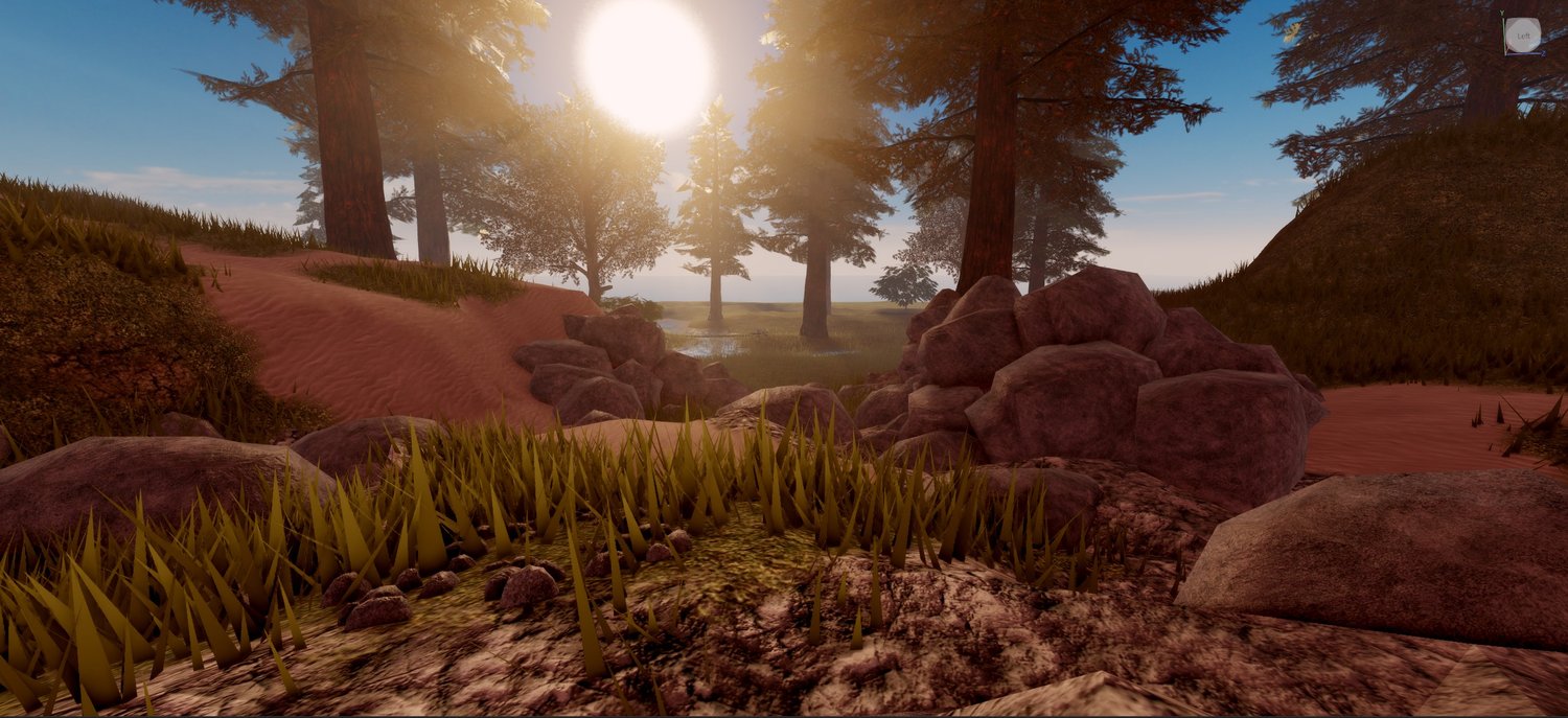 Realistic Sci-Fi Medium Forest Roblox Island Map