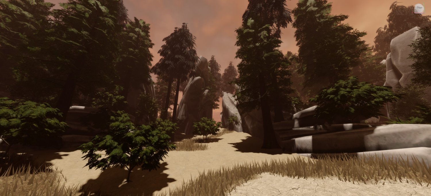 Sci-Fi Forest Race Template Roblox Map