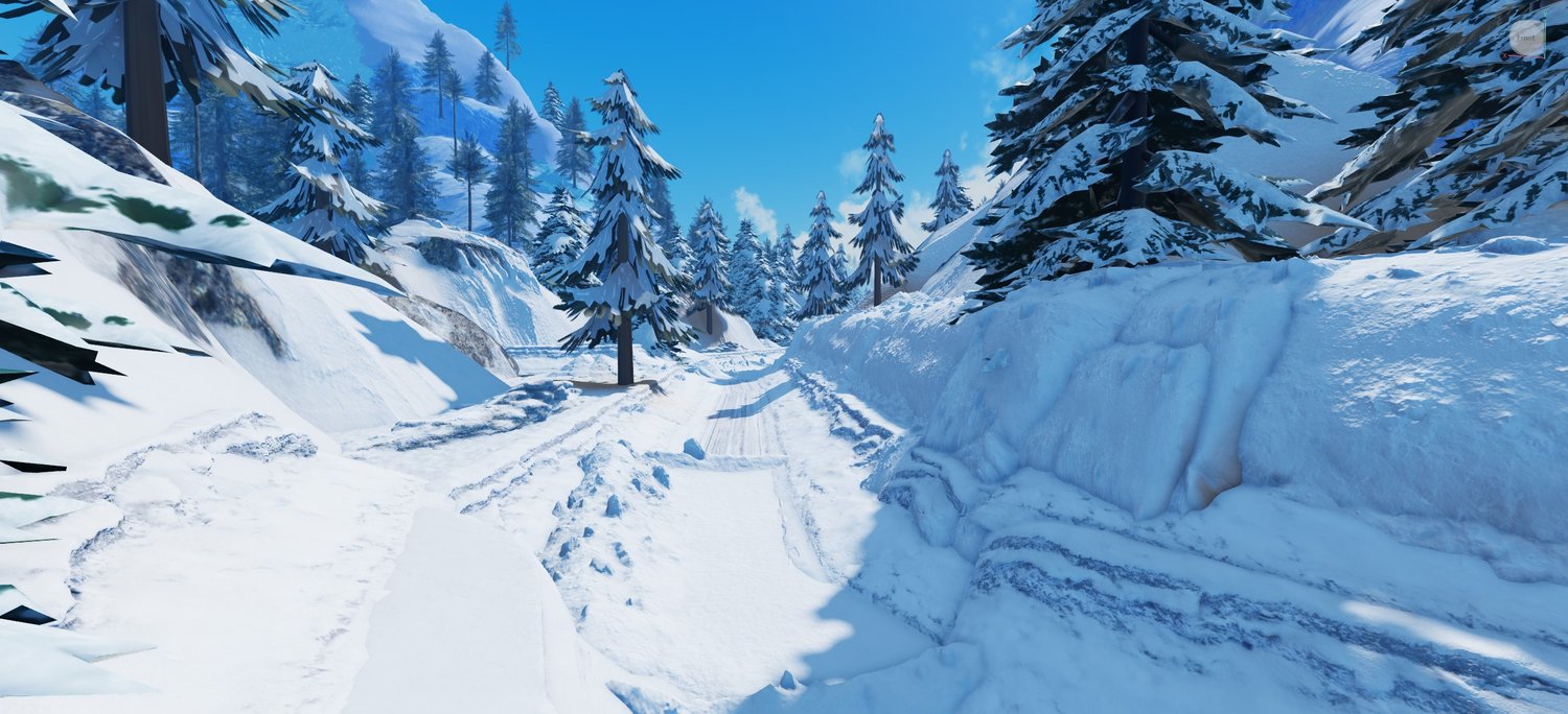 [LIMITED] Fantasy Winter Forest Roblox Map