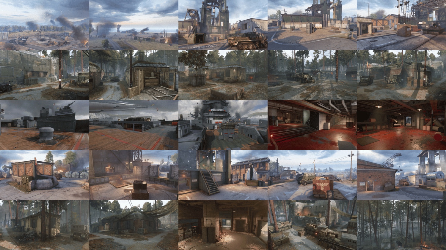 WW2 Maps Screenshot Pack (225 )