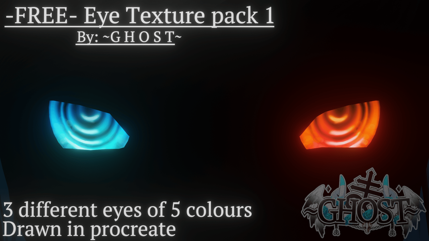 Eye Texture Pack 1 by Ghost