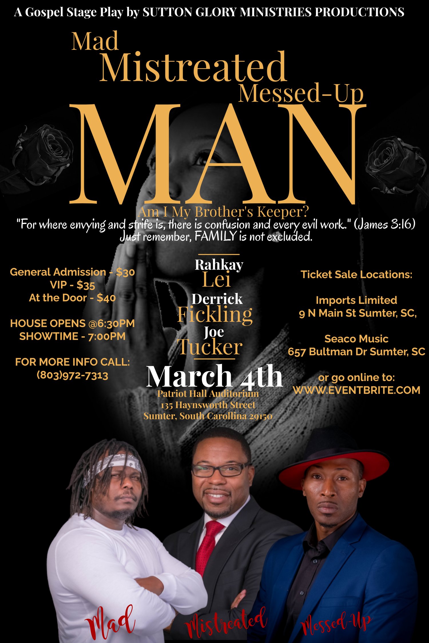 Mad Mistreated Messed-UP Man Stage Play - Payhip