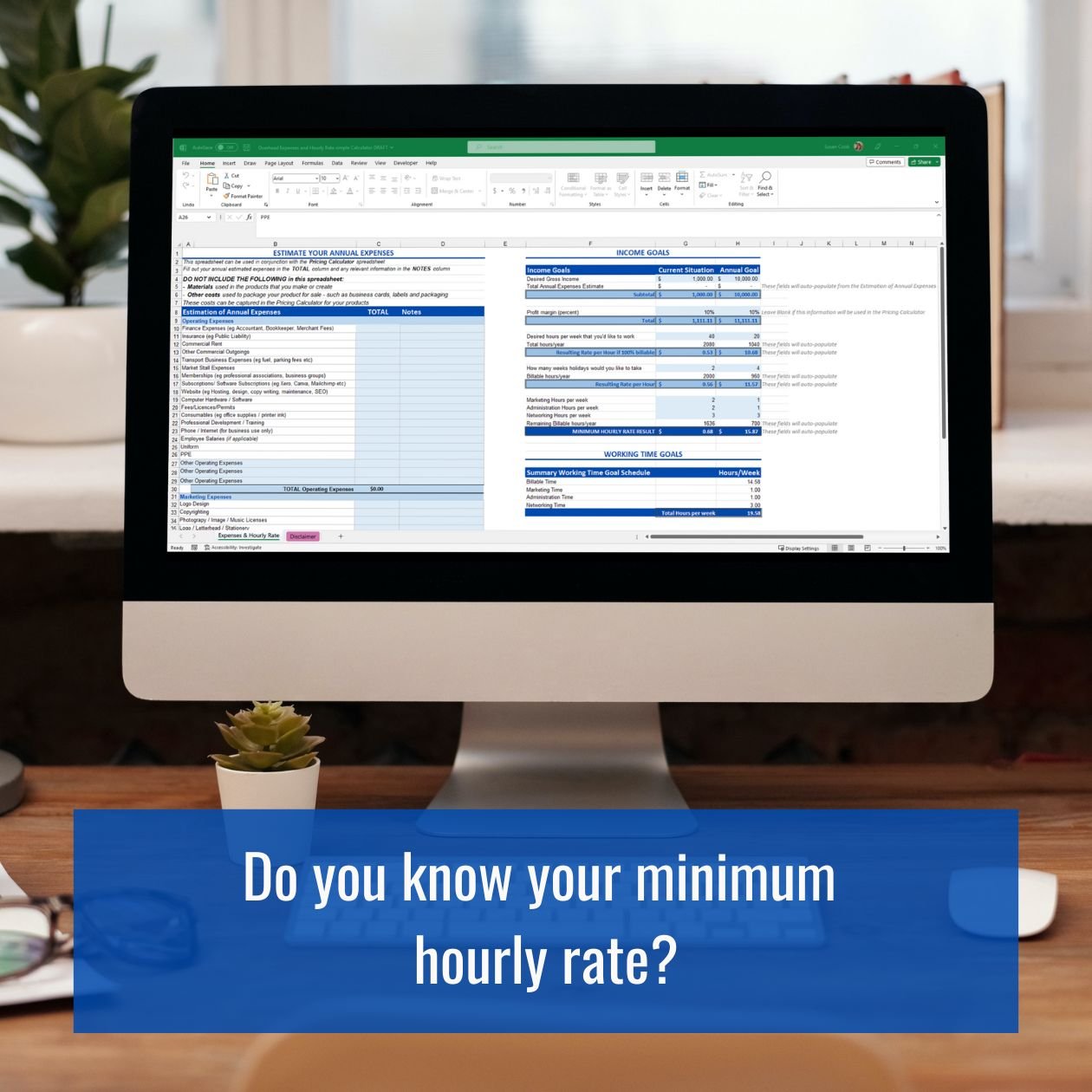 The Importance of Knowing Your Minimum Hourly Rate - Payhip
