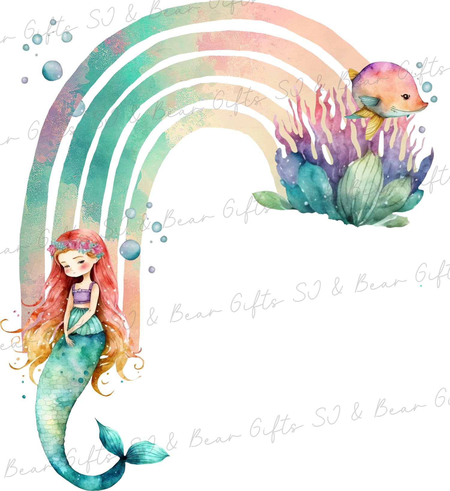 Mermaid Wonky Rainbow - Payhip