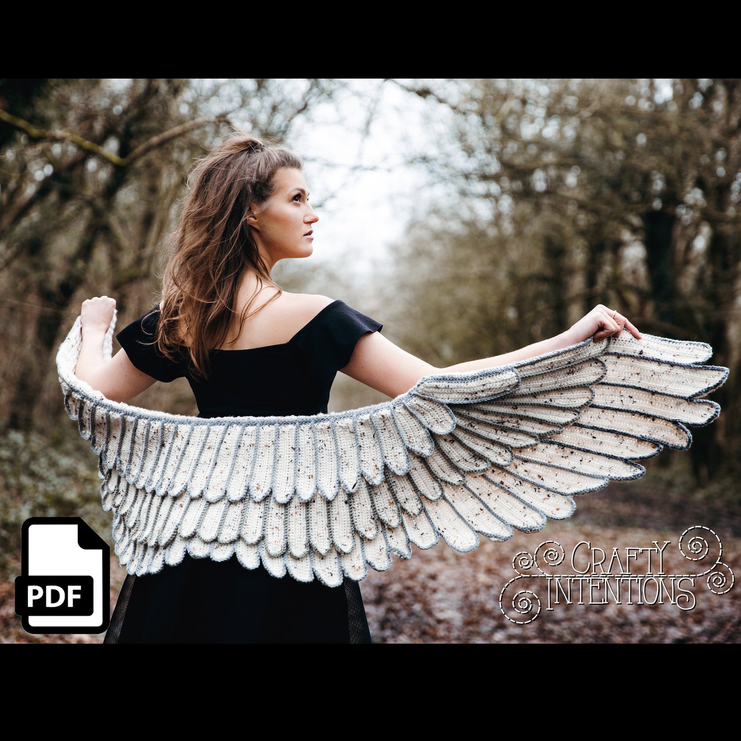 Feather Wings Shawl Pattern