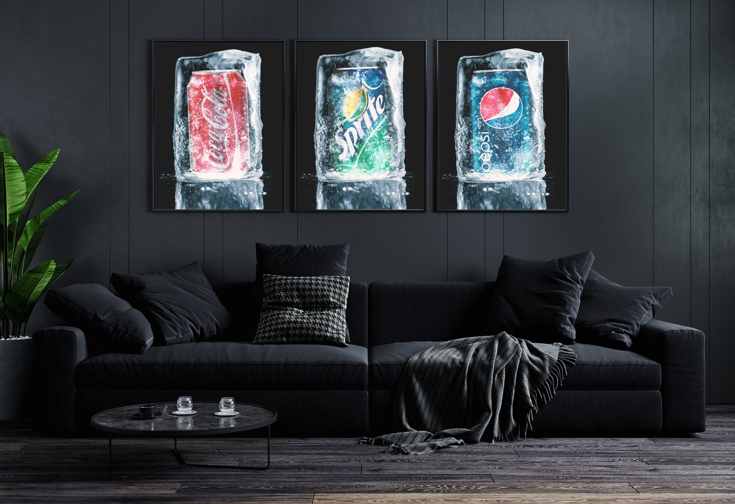 Soda Ice Block