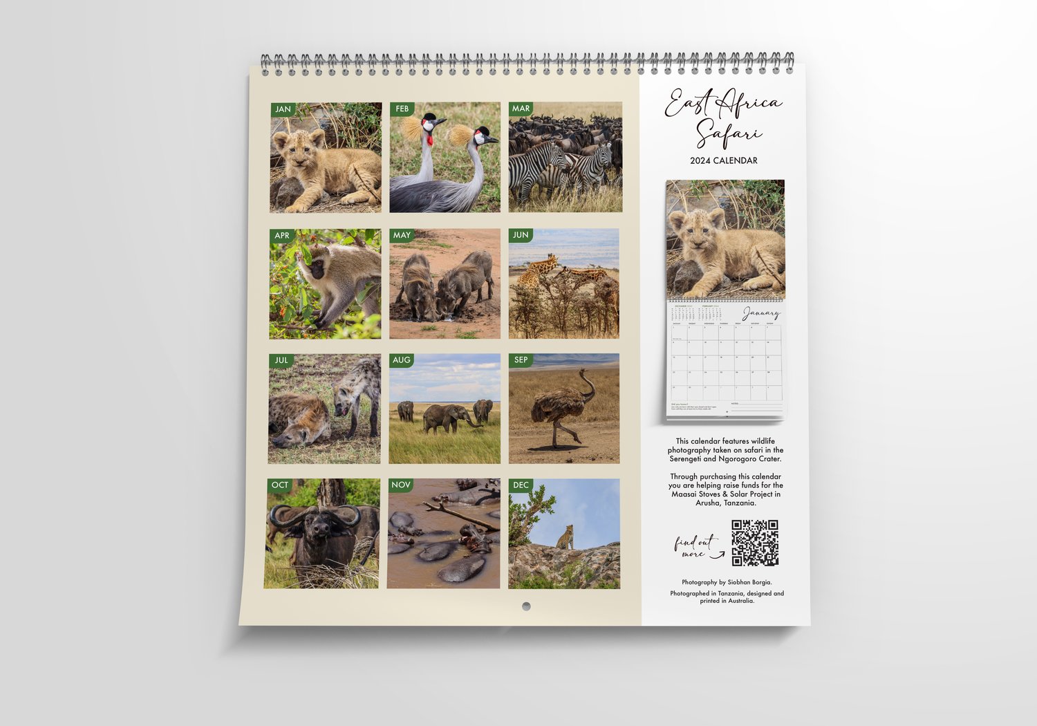 East Africa Safari Calendar - Payhip