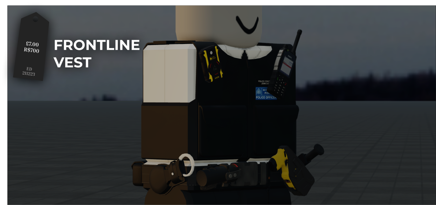 Metropolitan Police - Frontline Vest - Payhip