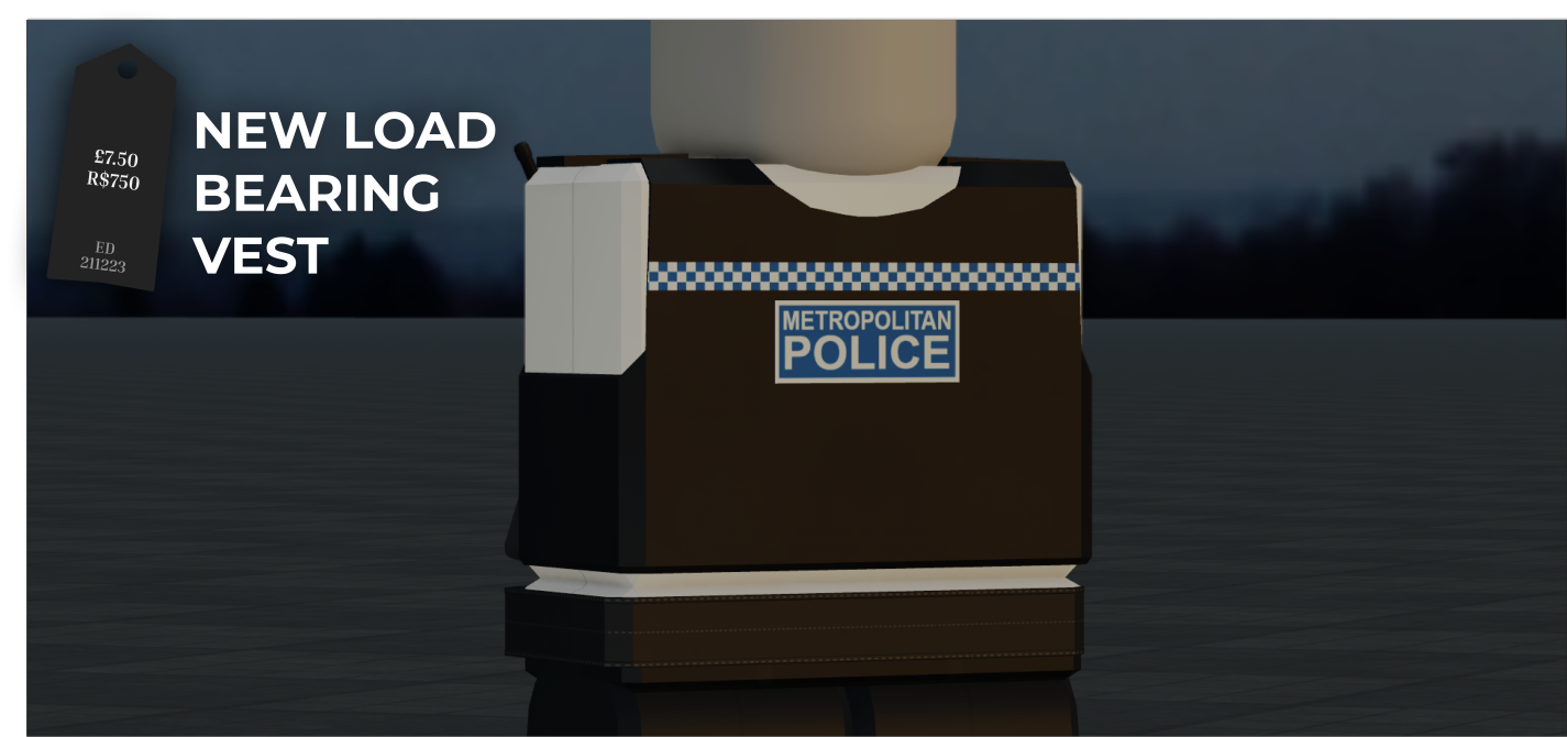 Metropolitan Police - New Load Bearing Vest - Payhip