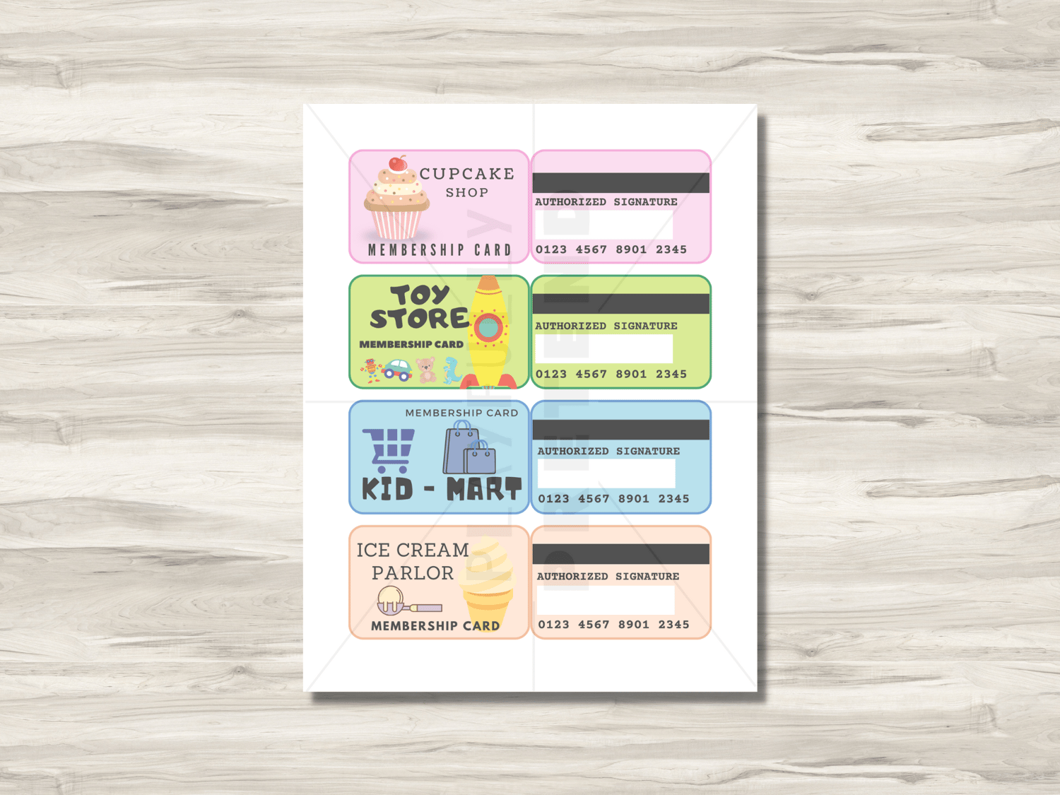 Pretend Play Money/Wallet Printable, Printable Money/Wallet Play Set ...