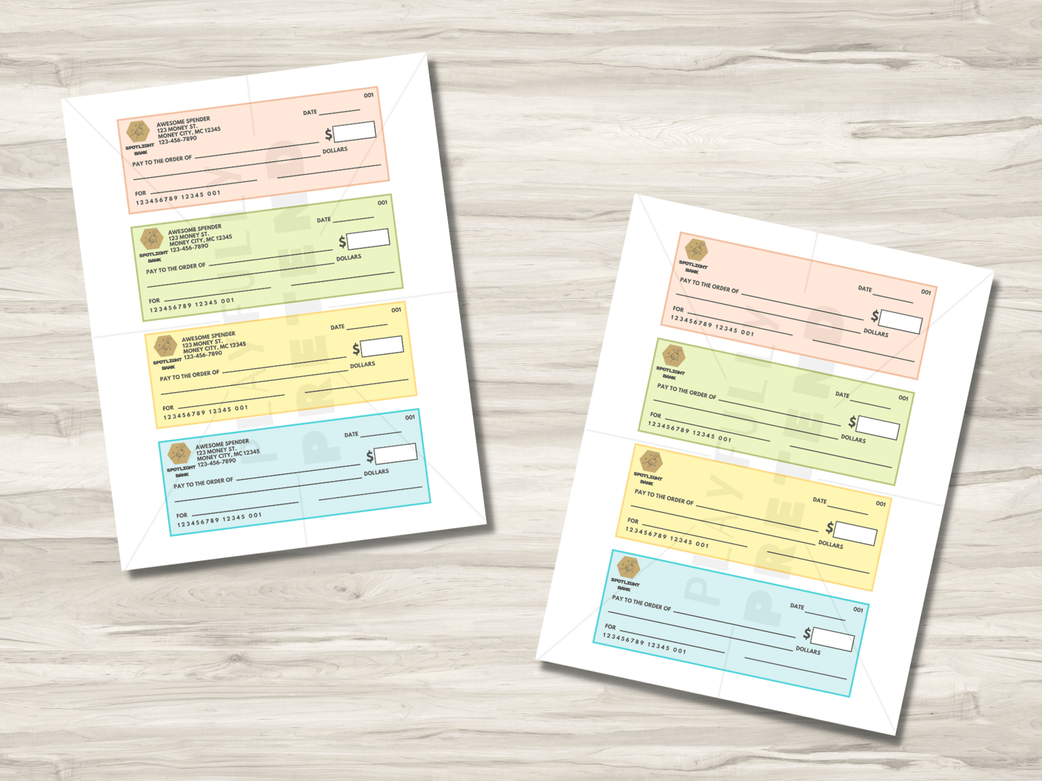 Pretend Play Money/Wallet Printable, Printable Money/Wallet Play Set ...