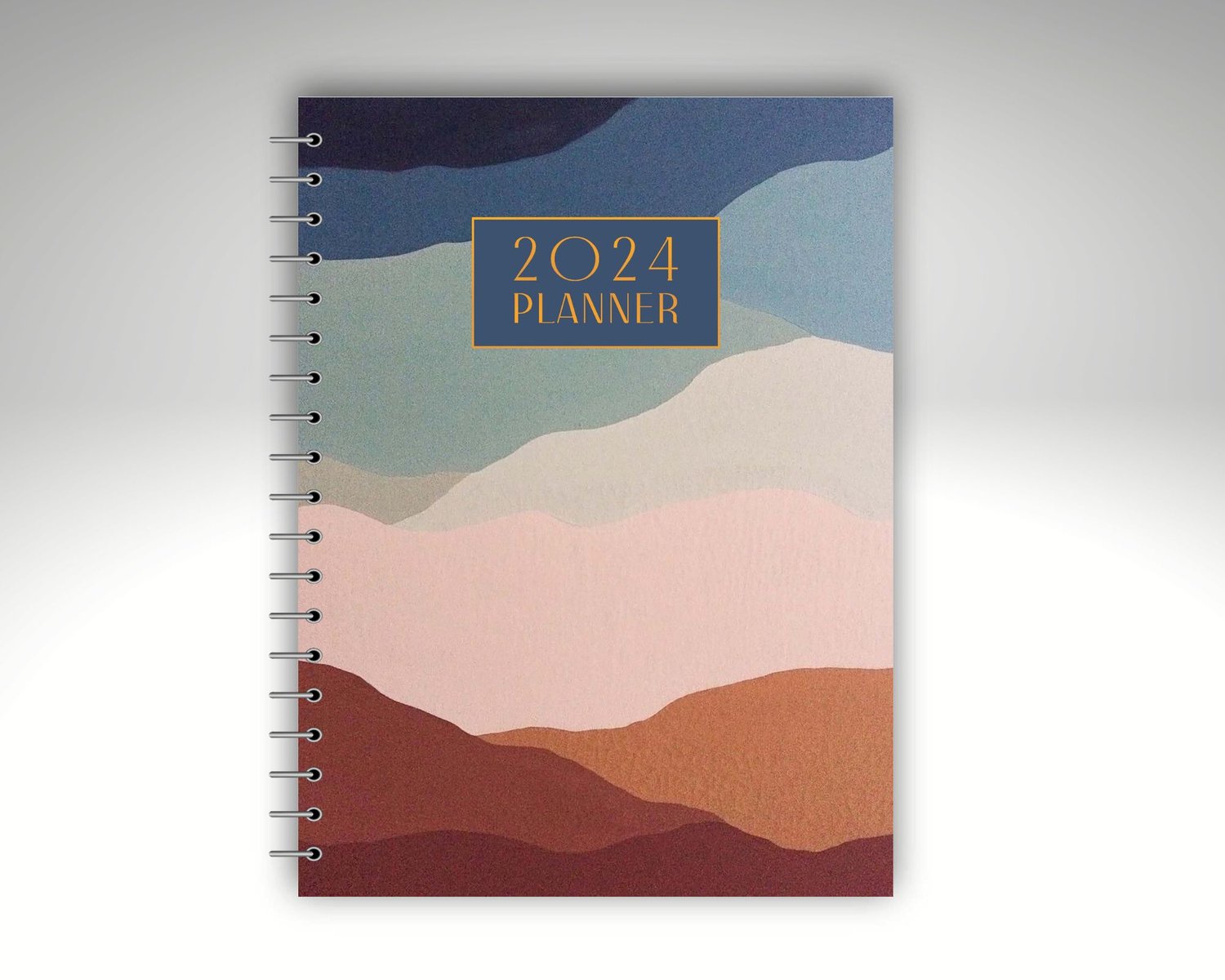 2024 Printable Planner- Watercolors - Payhip